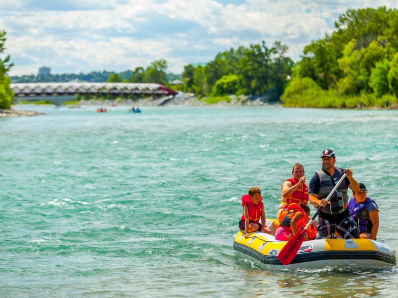 Lazy Day Raft Rentals, Bow River Rafting Rentals: Calgary, AB